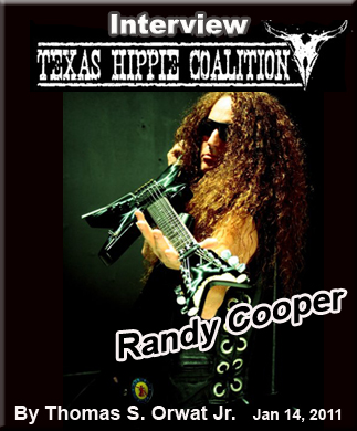Randy Cooper – Texas Hippie Coalition – 01/18/2011 – RockMusicStar.com