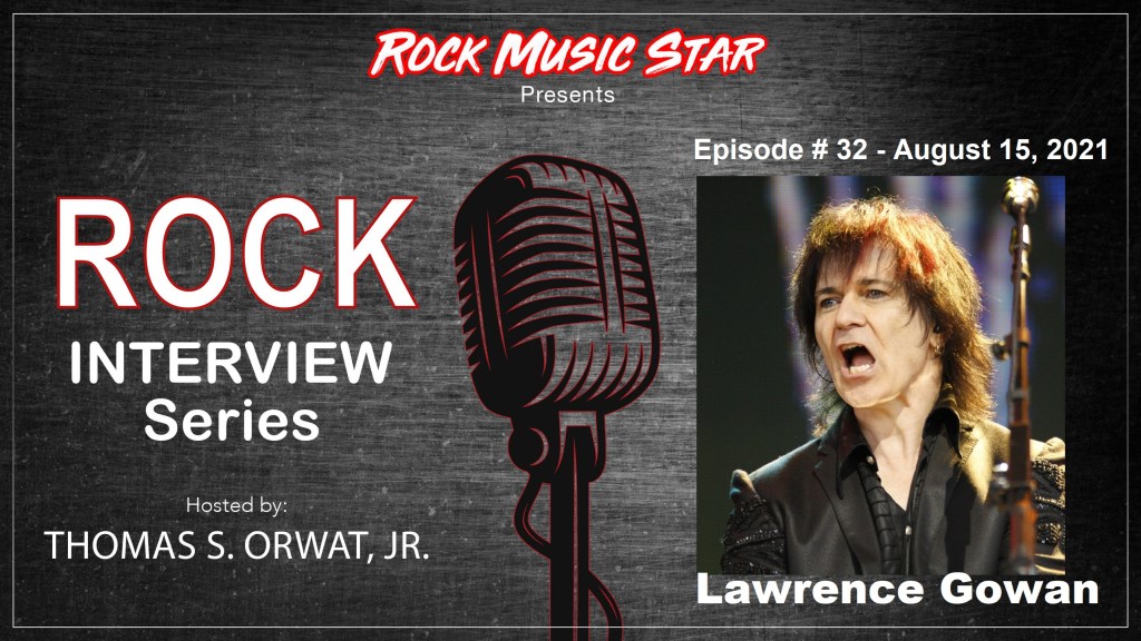 Lawrence Gowan- STYX – Rock Interview Series #32 – video interview ...