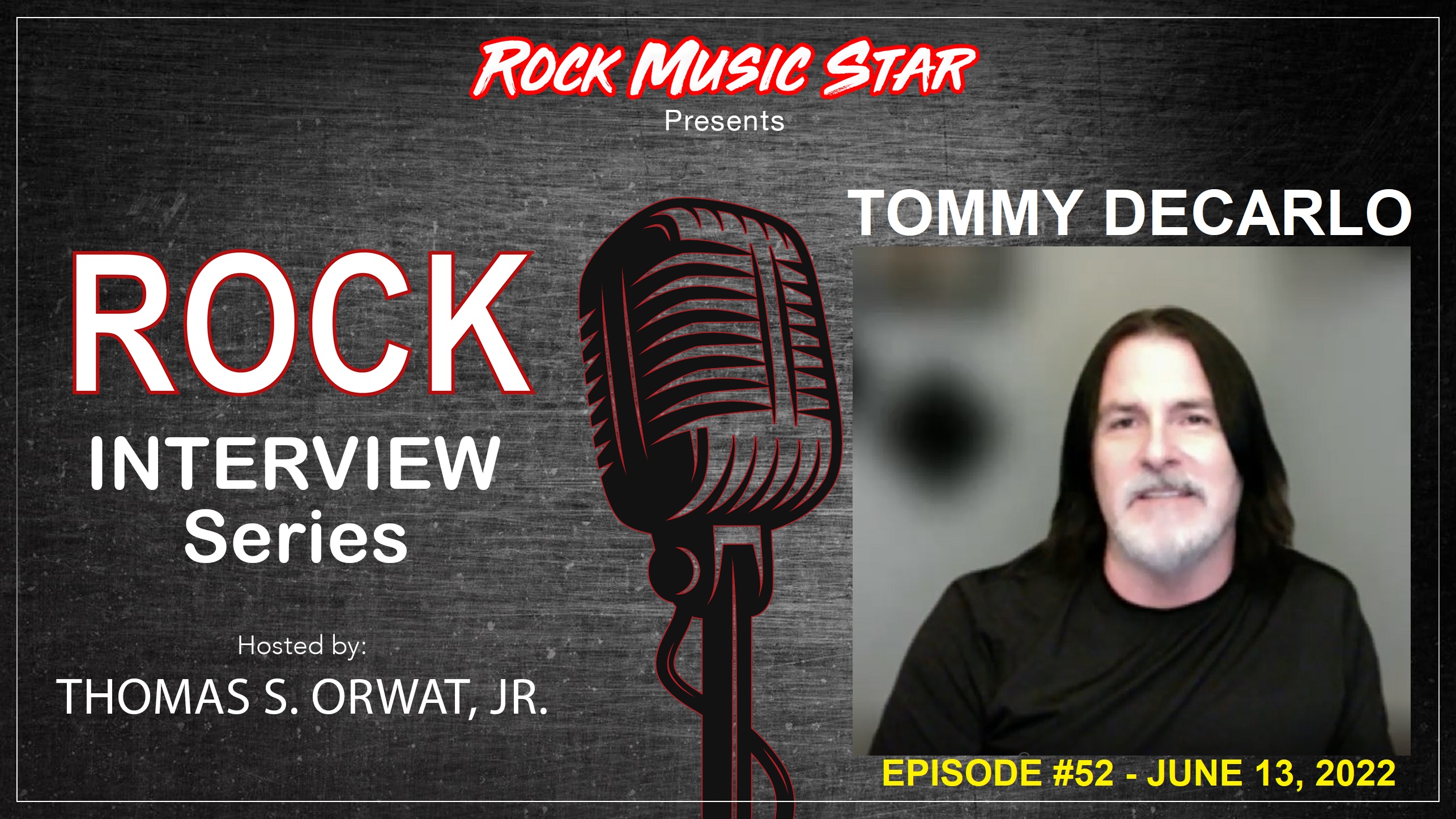 Tommy DeCarlo- BOSTON (lead vocalist), DeCarlo – Rock Interview Series ...