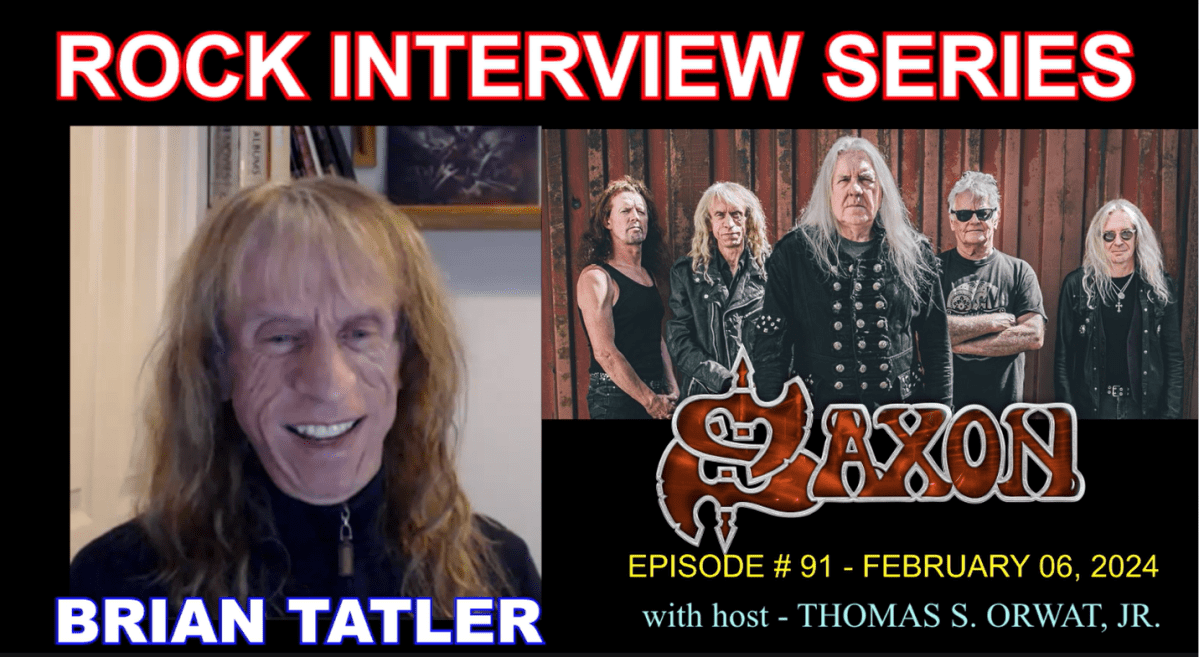 Brian Tatler- SAXON, Diamond Head – Rock Interview Series – episode #91 ...