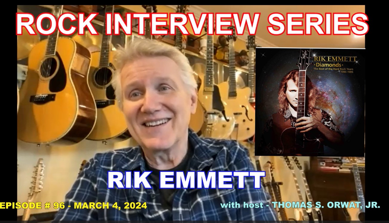 Rik Emmett – Triumph (1975-1988) Rock Interview Series episode # 96- 03 ...