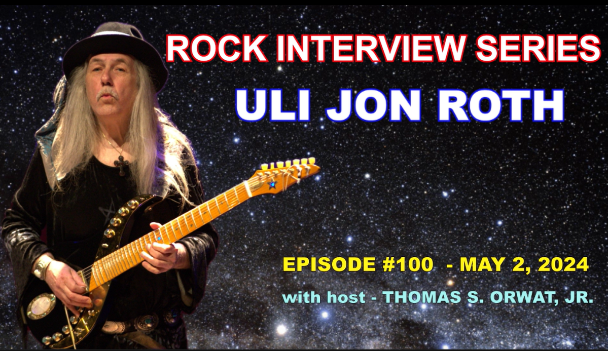 Uli Jon Roth – Rock Interview Series – Episode# 100 – 05/02/2024 – RockMusicStar.com